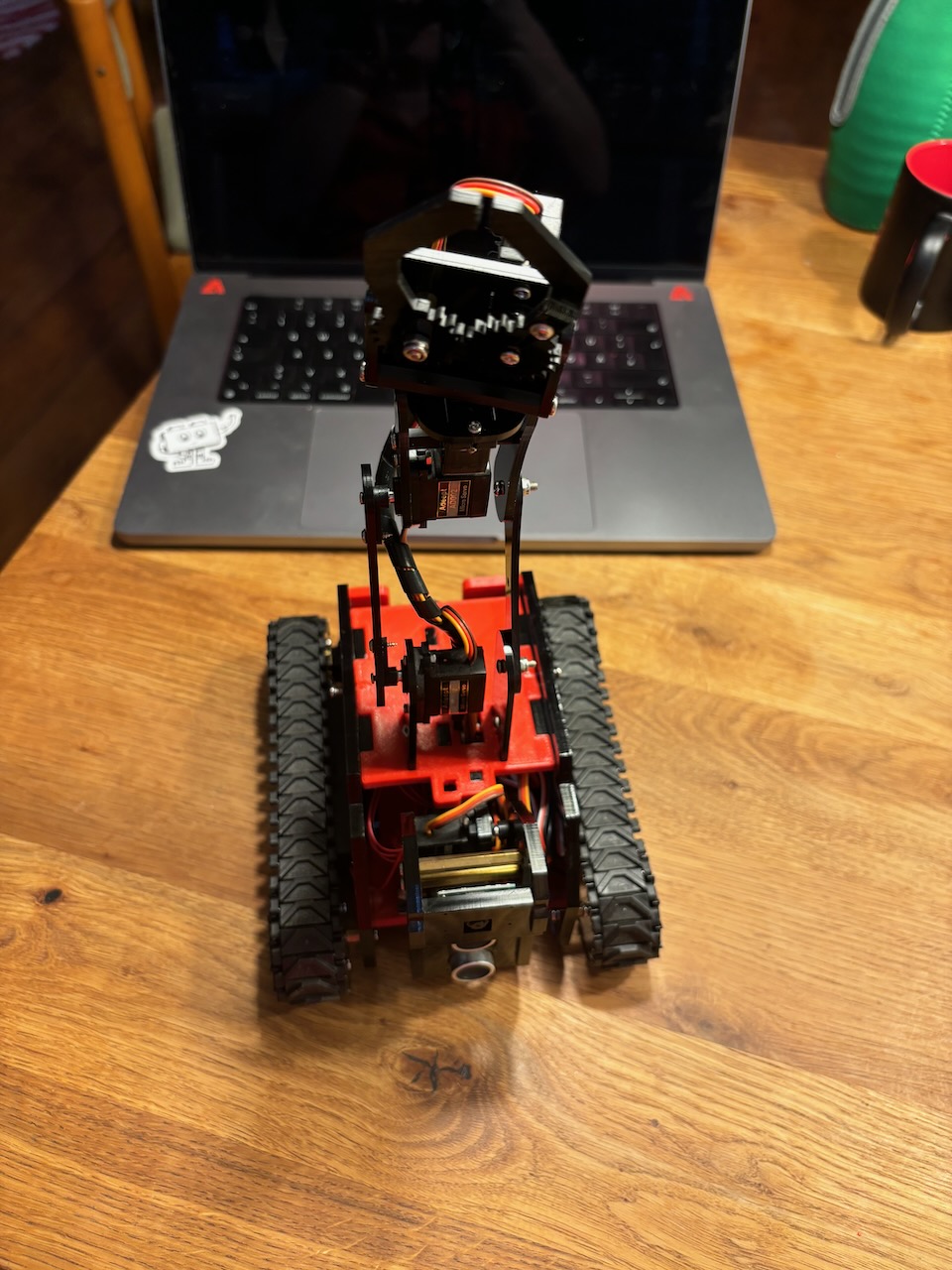 Adeept RaspTank extension by Queeek | Download free STL model ...