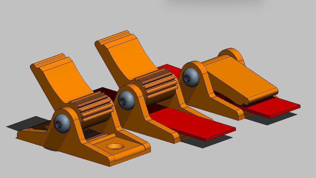 Belt Clamp - Easy to print - Can be used for several - look my other ...