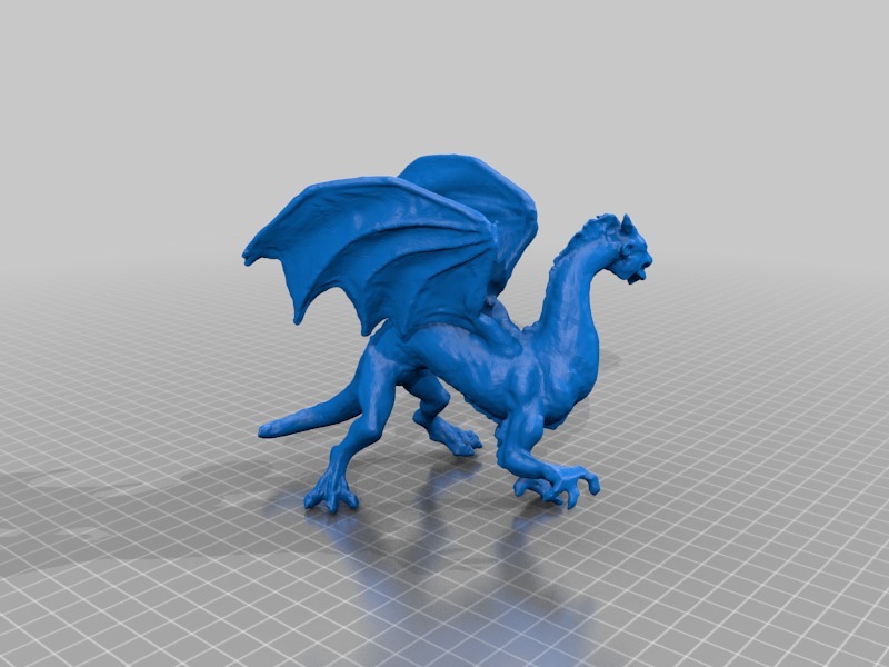 Forest Dragon Corrected and Sliced by JT3DP, LLC | Download free STL ...