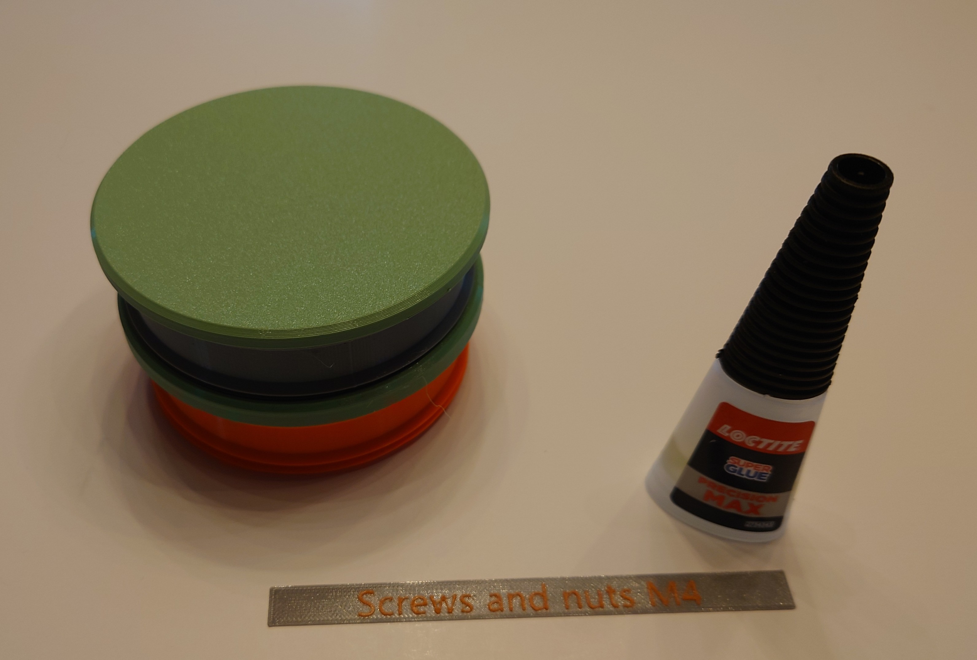 Screw-together container for small items by gillis | Download free STL ...