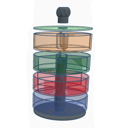 Sorting and storage containers by Old Lady | Download free STL model ...