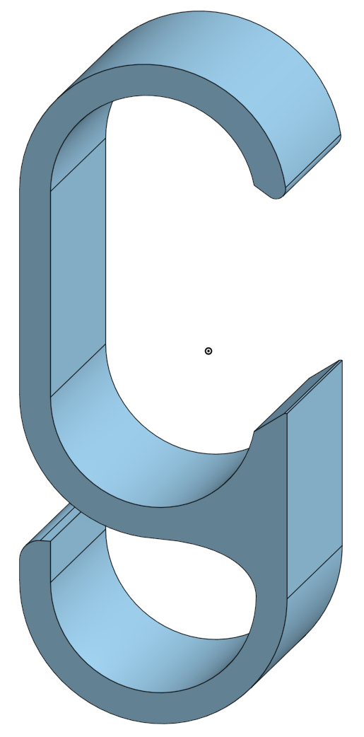 Monitor Arm Cable Clip by Charger793 | Download free STL model ...