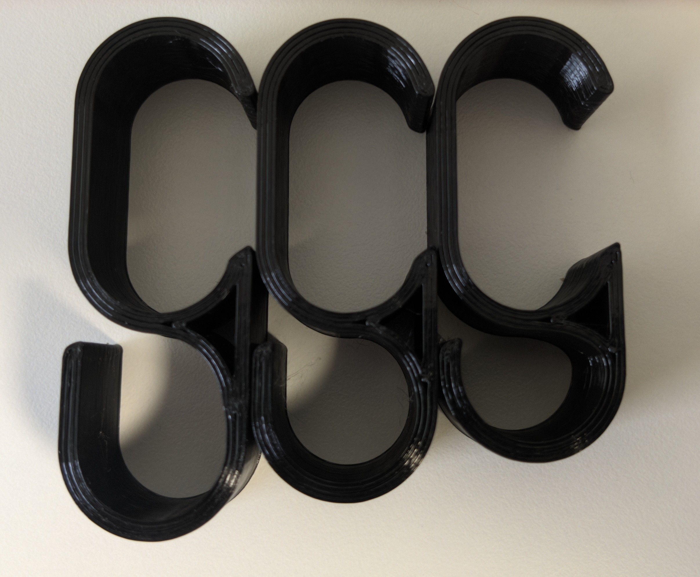 Monitor Arm Cable Clip by Charger793 | Download free STL model ...