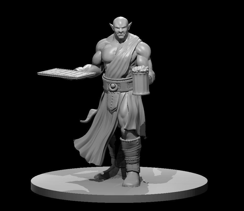 Monk Collection 3 by MZ4250 | Download free STL model | Printables.com