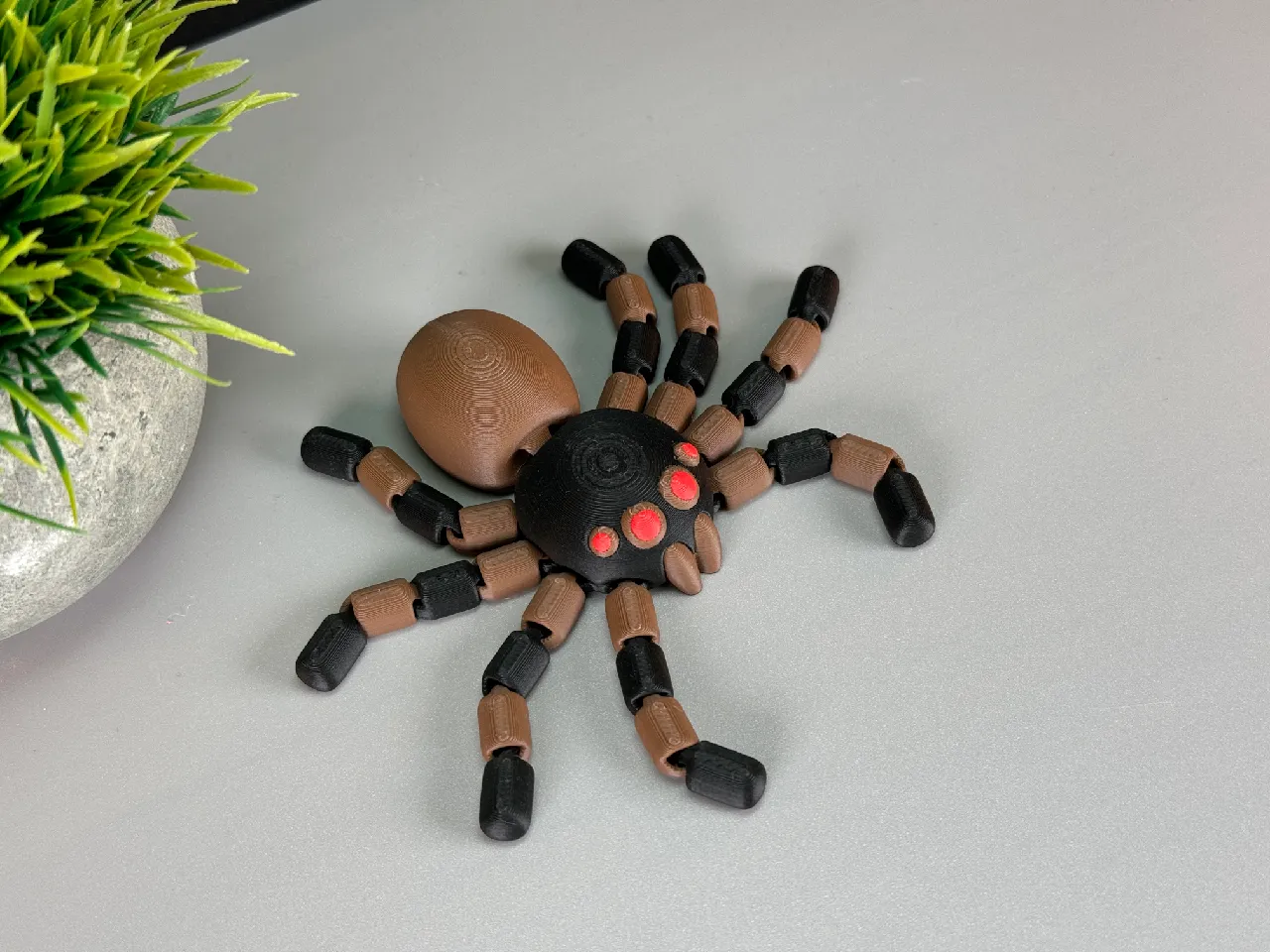 Flexi Spider (Articulated) by 3DPrintyi | Download free STL model ...