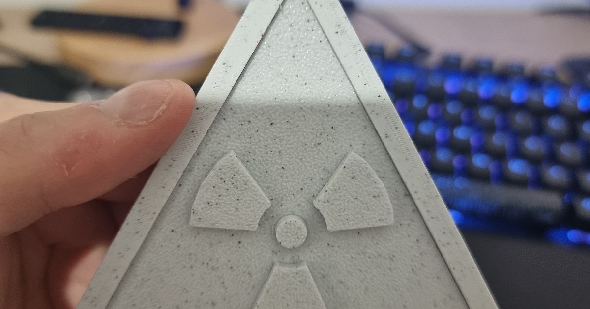 Atomic sign by Xe3Blue | Download free STL model | Printables.com