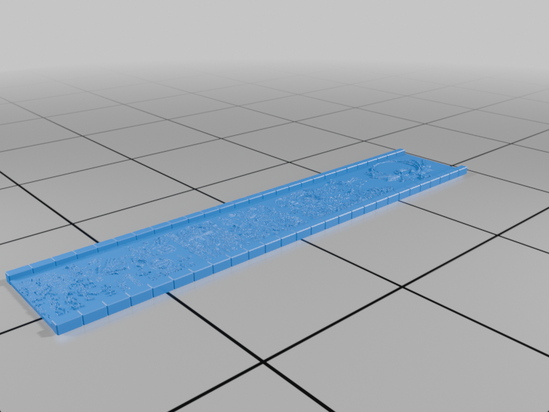 Mural from Alicia Dragoon intro on the Sega Genesis por ElLosteaux | Descargar modelo STL ...