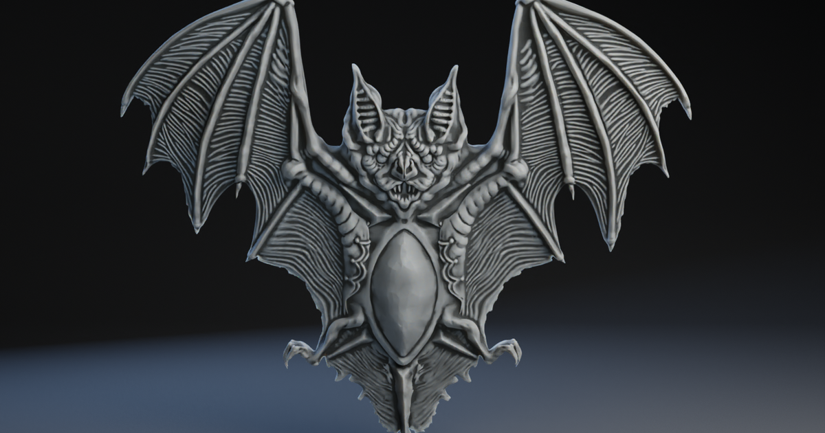 Vampire Bat by Peter Farell | Download free STL model | Printables.com