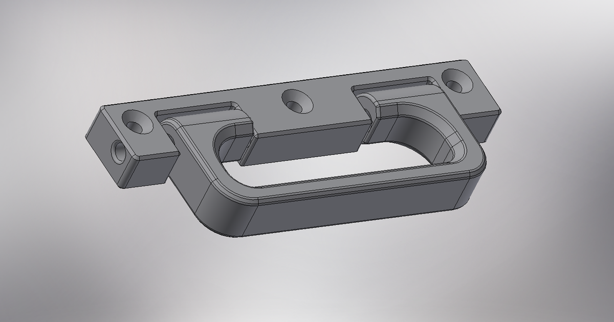 Folding handle for Eurobox by Podowon | Download free STL model ...