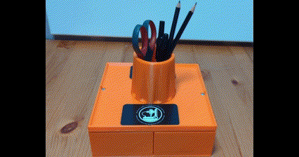 OverEngineered Desktop Oranizer by Yves Chaudron | Download free STL ...