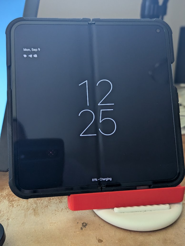 Pixel 9 fold pro adapter for pixel stand - folded or unfolded by ...