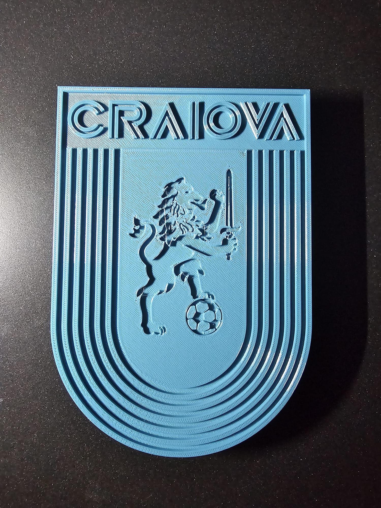 Universitatea Craiova 3D Wall-Mountable Logo by Levi Kovács | Download ...