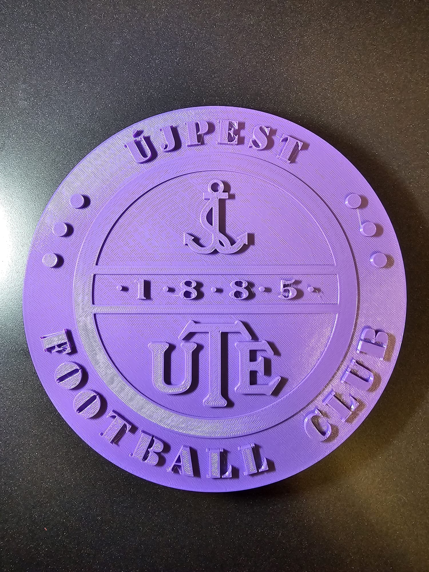 Újpest FC 3D Wall-Mountable Logo par Levi Kovács | Téléchargez ...