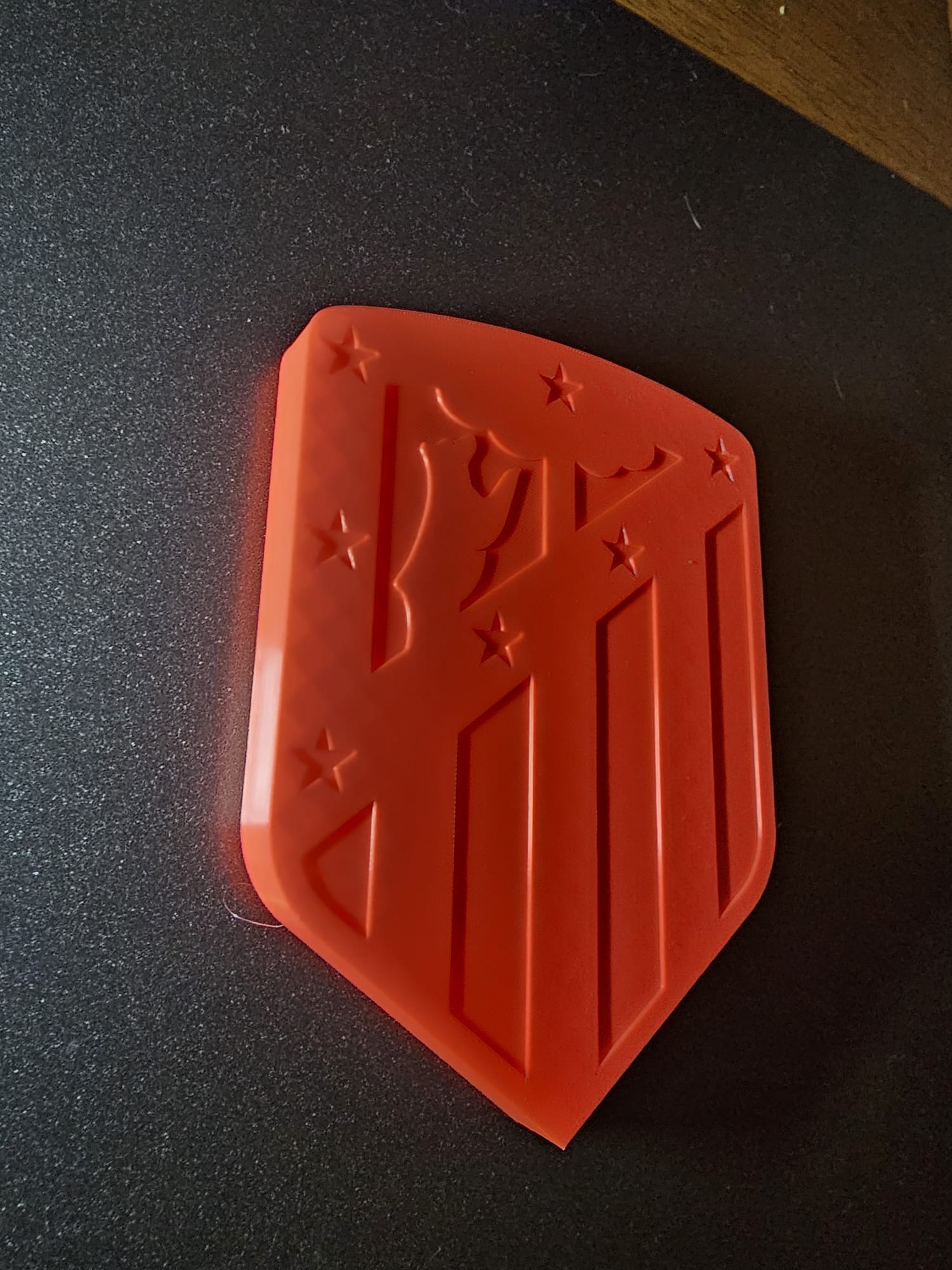 Atletico Madrid 3D Wall-Mountable Logo by Levi Kovács | Download free ...