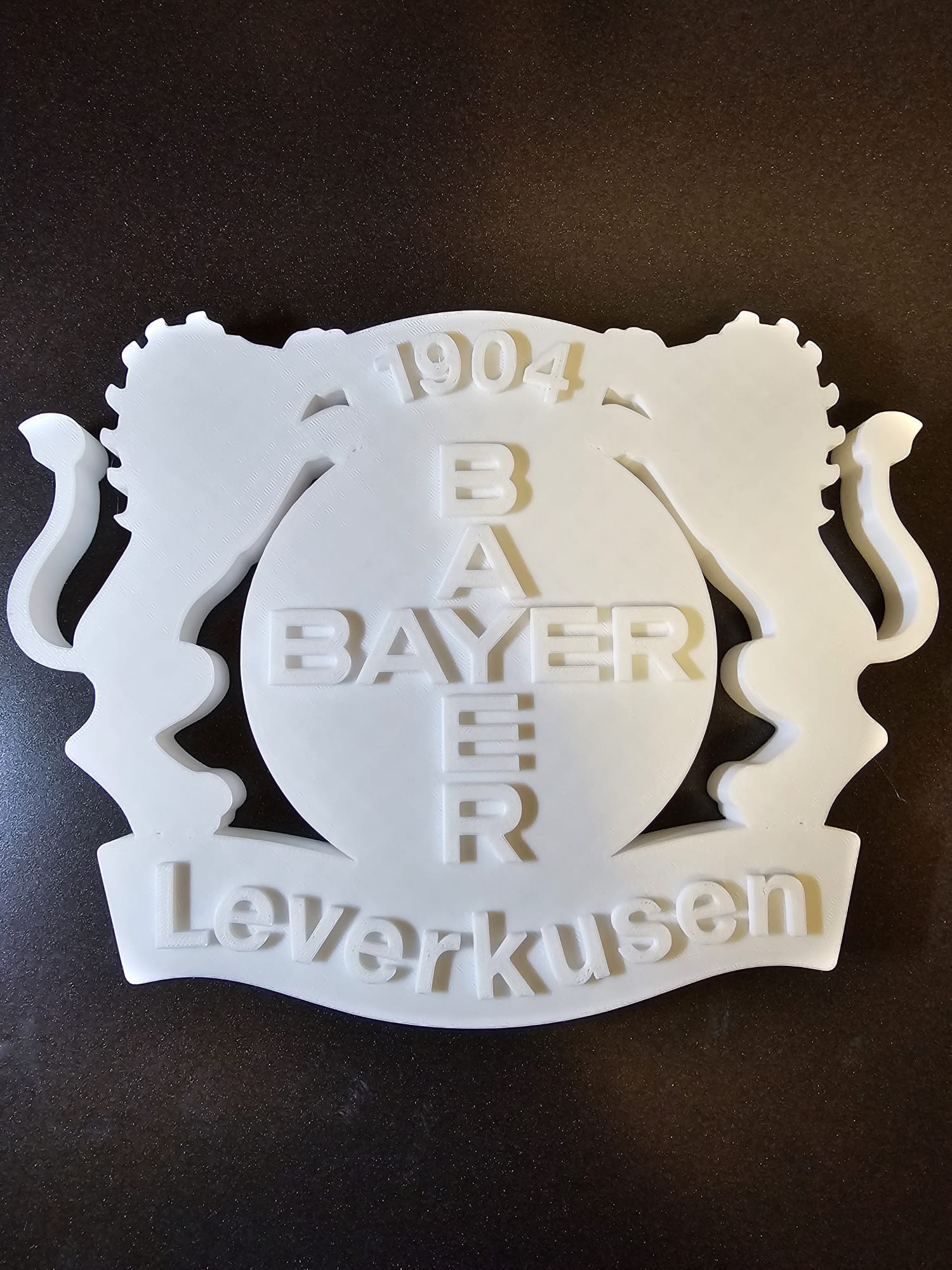 Bayer Leverkusen FC 3D Wall-Mountable Logo by Levi Kovács | Download free STL model | Printables.com