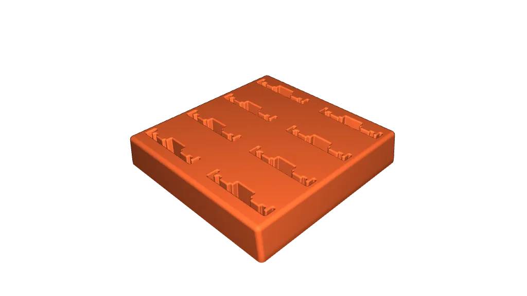 Hair Trimmer Attachment Tray by vidision | Download free STL model ...