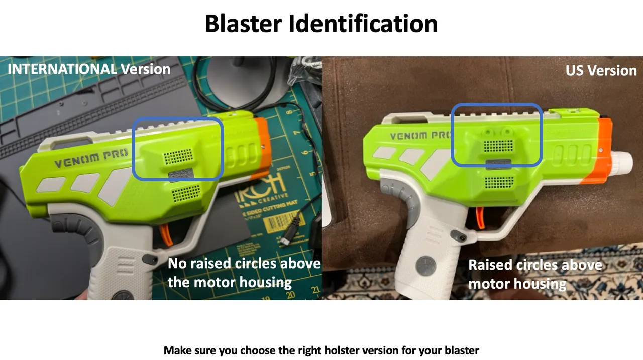 Venom Pro Blaster Molle Holster by MoxieMan | Download free STL model ...