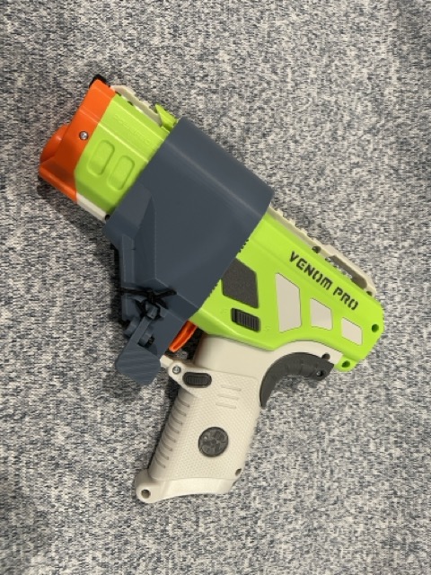 Venom Pro Blaster Molle Holster by MoxieMan | Download free STL model ...