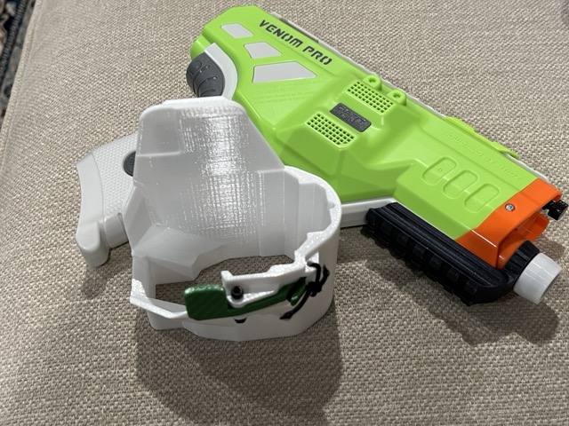 Venom Pro Blaster Molle Holster by MoxieMan | Download free STL model ...