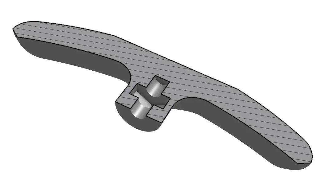 Waste Valve Handle by Bob | Download free STL model | Printables.com
