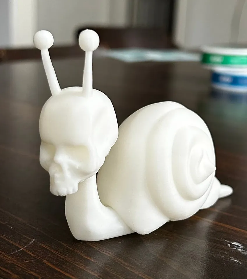 Skull Snail by maka42 | Download free STL model | Printables.com