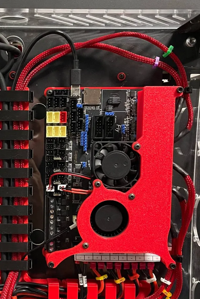 Super 8 drivers dual fan (easy print) by devxmax | Download free STL ...
