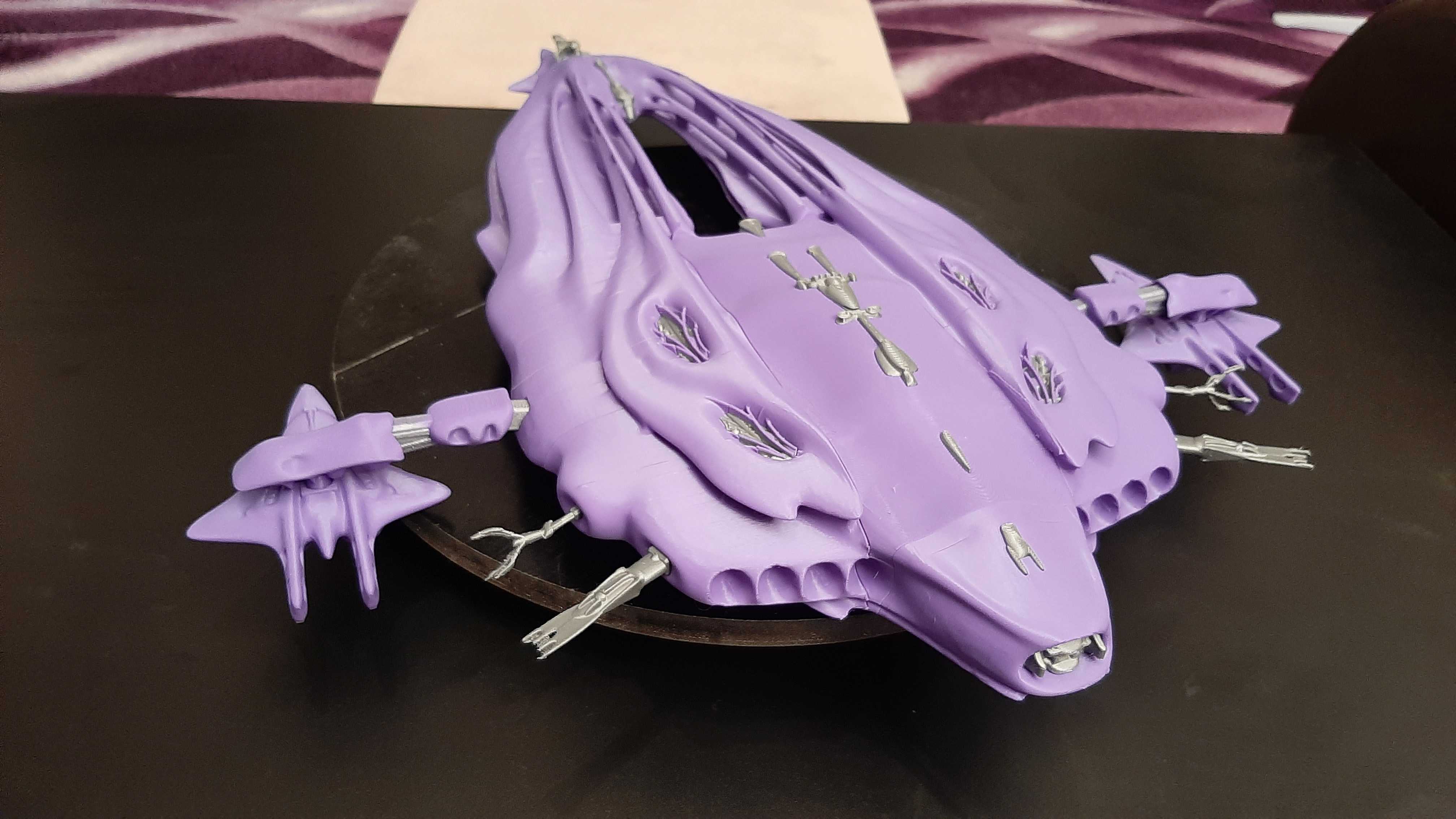 Wraith Hive Ship from Stargate by Martin | Download free STL model ...