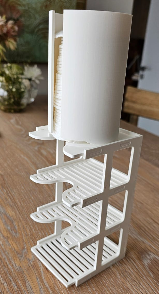 Modular sponge rack bathroom caddy by NelisW | Download free STL model | Printables.com