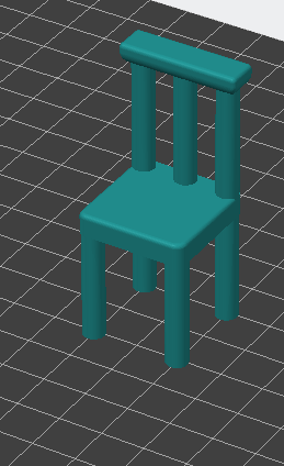 Free standing chair by Cody | Download free STL model | Printables.com