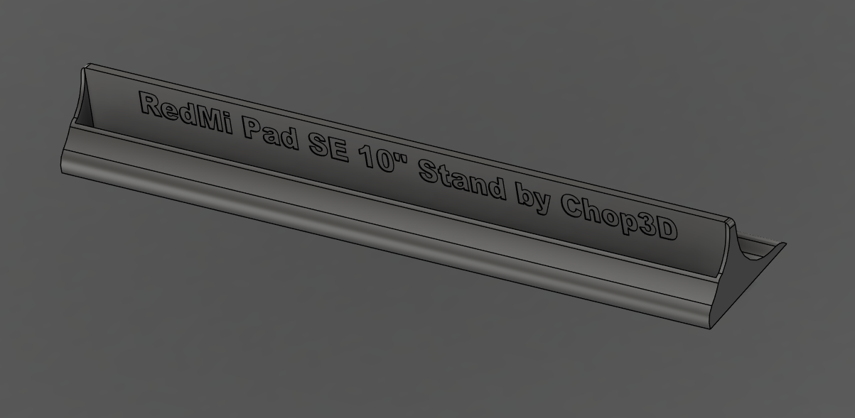 RedMi Pad SE 10" minimalistic Stand by Chop3D | Download free STL model ...