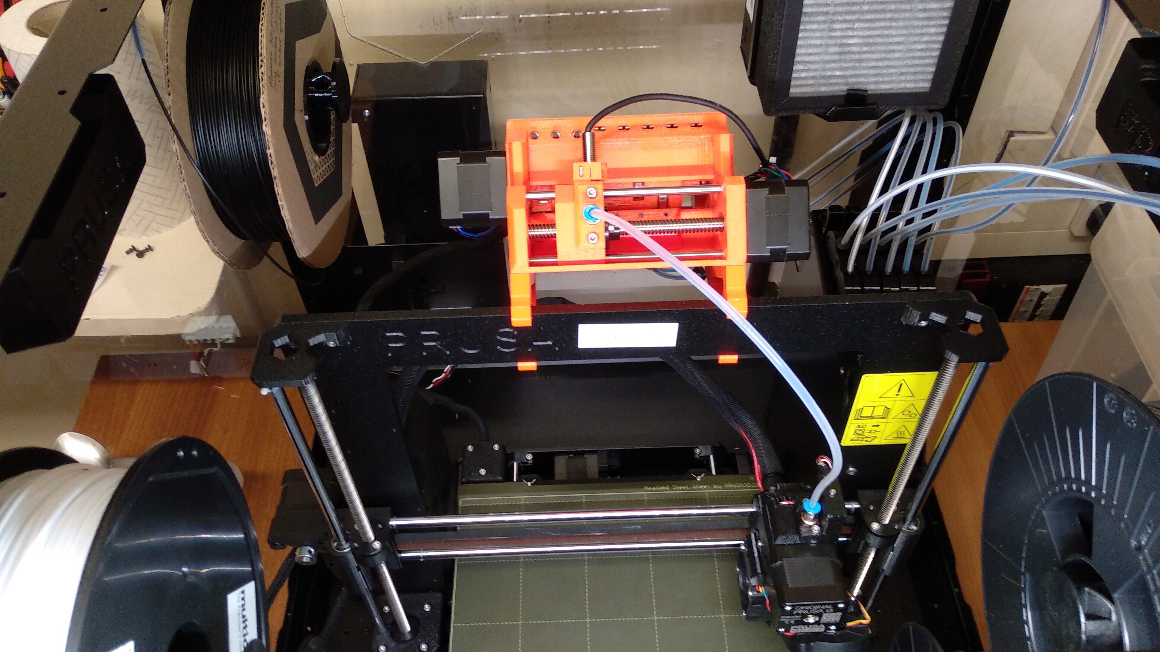 Self-contained Original Prusa Enclosure + MMU Mod by austozi | Download ...
