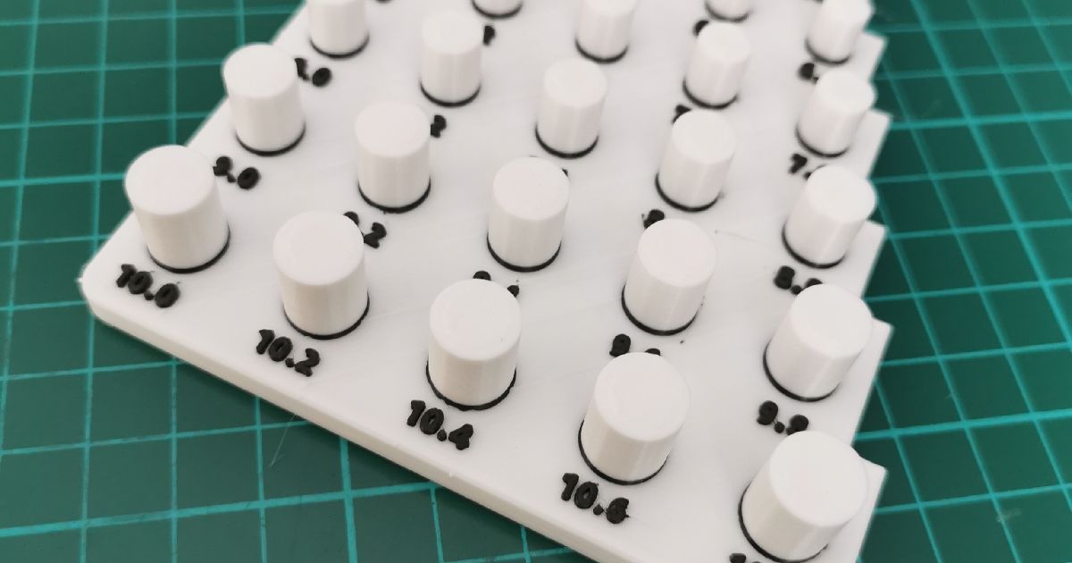 Diameter Refernece Gauge by RCmodeleng | Download free STL model ...