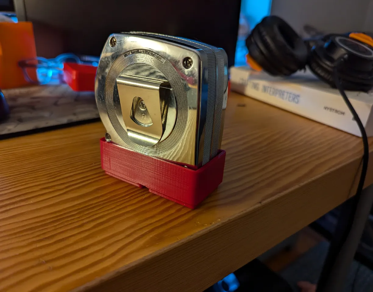 Gridfinity Stanley 8m Tape Measure Holder by ollien | Download free STL ...