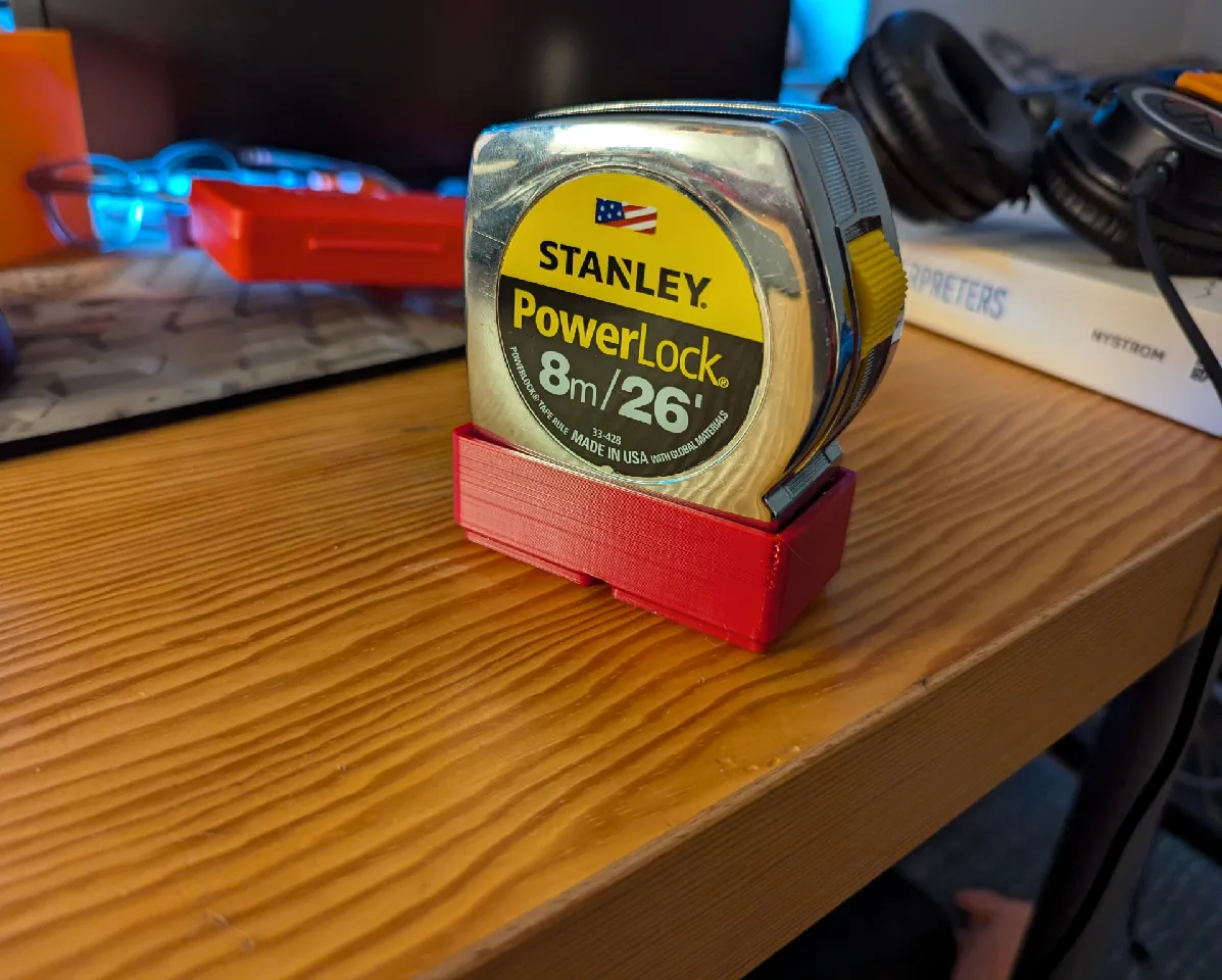 Gridfinity Stanley 8m Tape Measure Holder by ollien | Download free STL ...