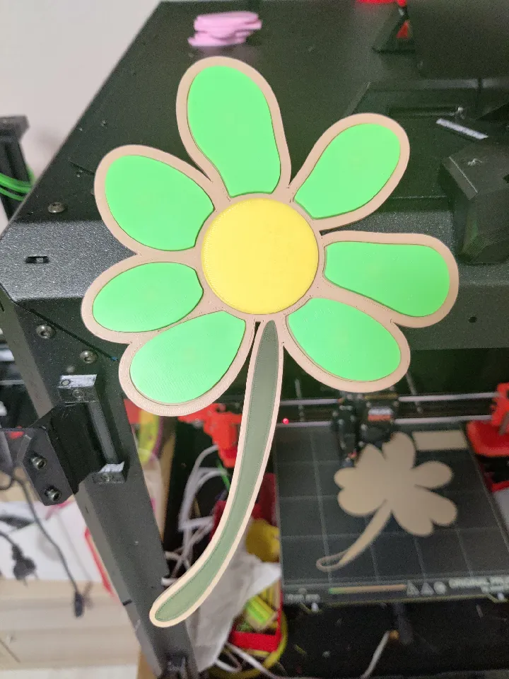 Flower with magnetised petals by Nawadanp | Download free STL model ...