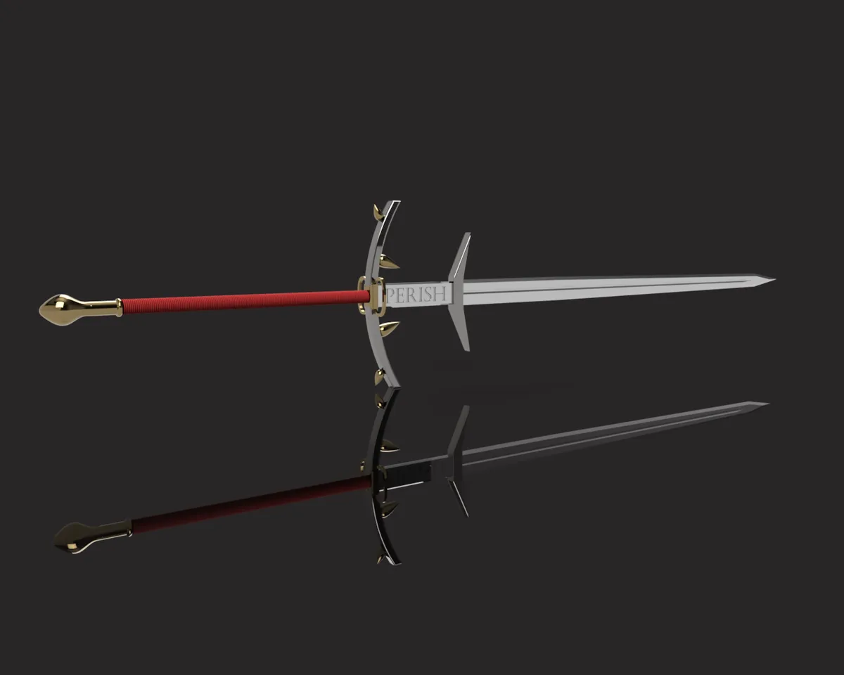 Zweihander sword by Kiwibiwii | Download free STL model | Printables.com