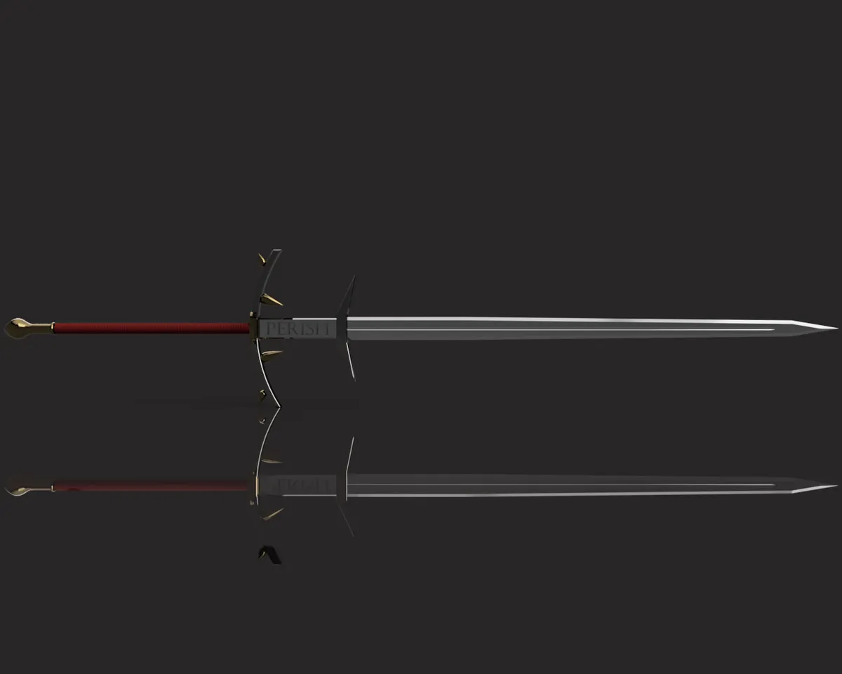 Zweihander sword by Kiwibiwii | Download free STL model | Printables.com