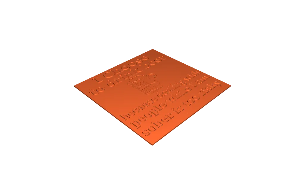 Sober People & Beer Sign by Phantom Printer | Download free STL model ...
