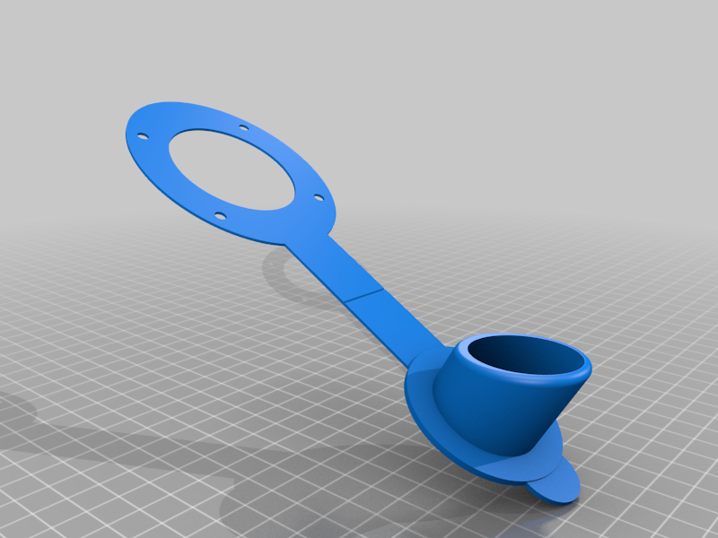rod holder with seal by Simon | Download free STL model | Printables.com