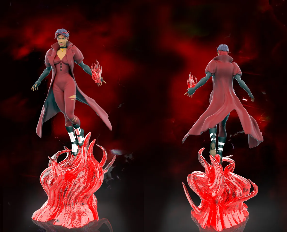 Scarlet Witch X-Men: Evolution by Mãos mágicas Da arte | Download free ...