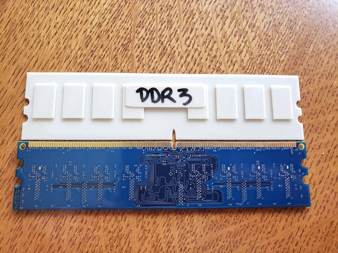 DIMM RAM Model by 21QualityLemons | Download free STL model ...