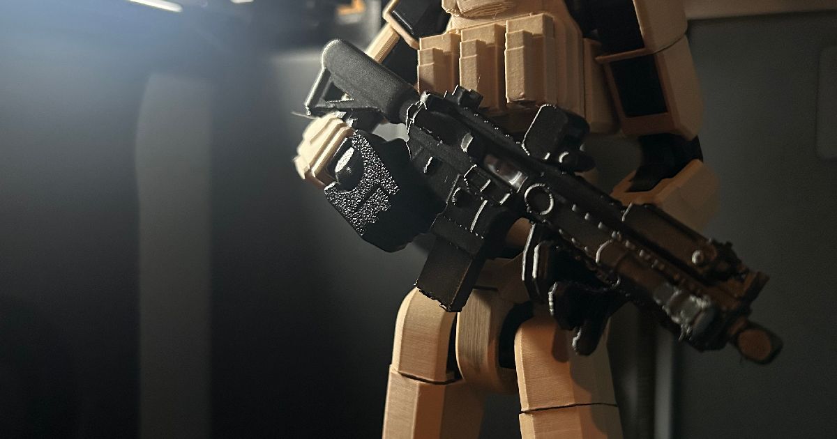 Dummy 13 MK18 MOD 1 *More files* by HUMBLE KNIGHT | Download free STL ...
