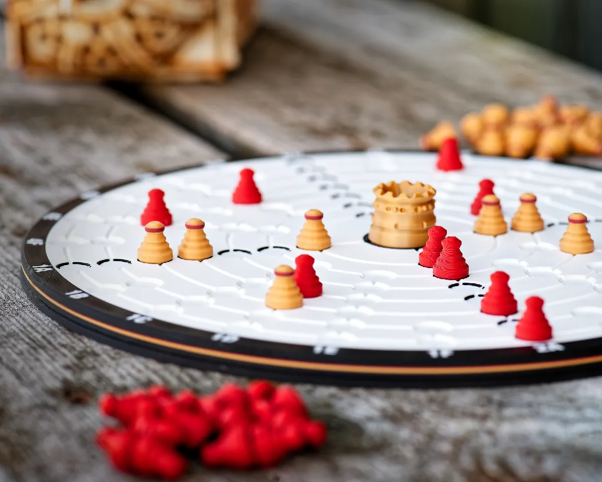 2 Player Fidchell - a modern take on an Ancient game (Multicolor) by ...