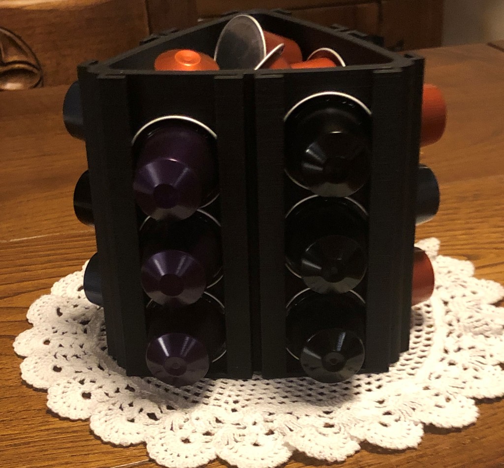 Nespresso capsule organizer by BEST 3D | Download free STL model ...