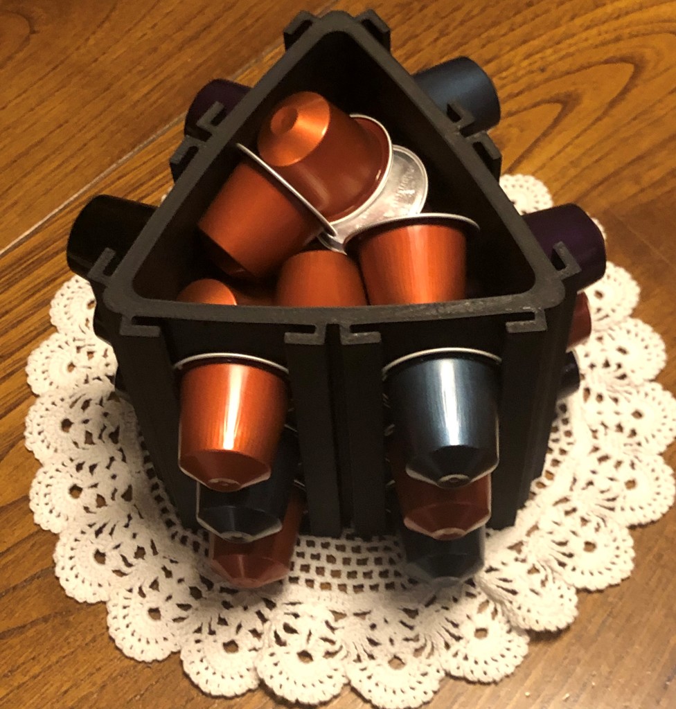 Nespresso capsule organizer by BEST 3D | Download free STL model ...