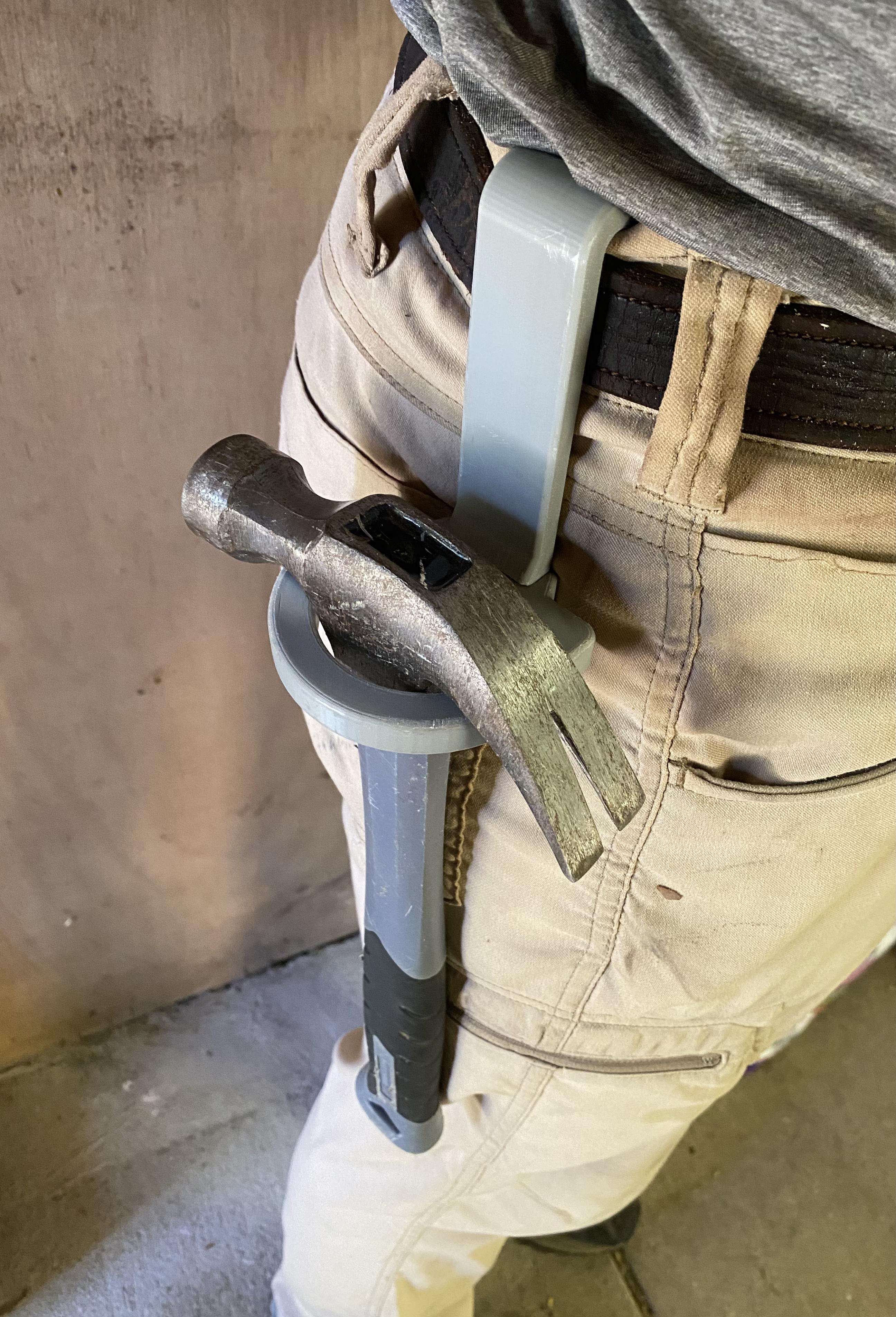 Hammer holster by JKprints | Download free STL model | Printables.com