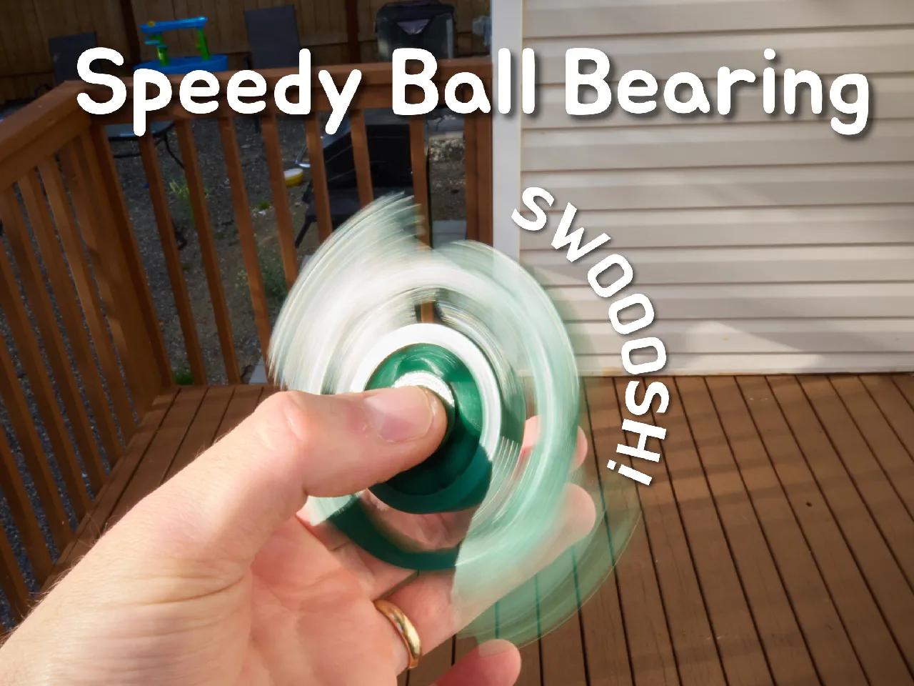Speedy fidget spinner/clicker combo! by pearigee | Download free STL ...