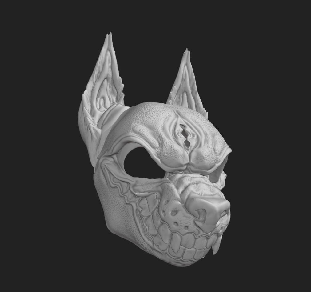 3D MODEL FURSUIT BASE ANGRY DOG by 𝕭ig 𝕭lack 𝕼ogs － 3D staff | Download ...