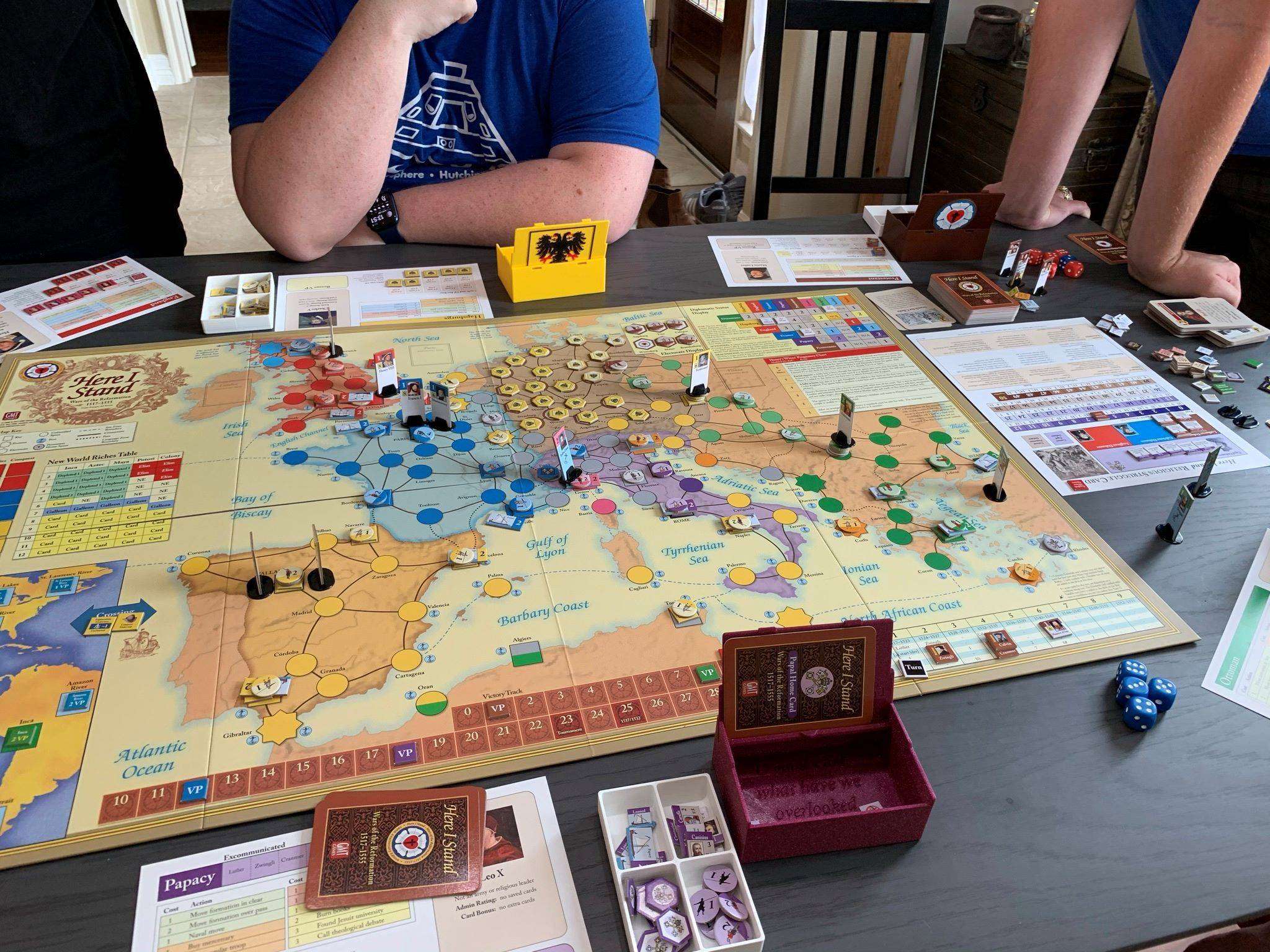 Here I Stand Wars of the Reformation Board Game Inserts by gordonpd ...