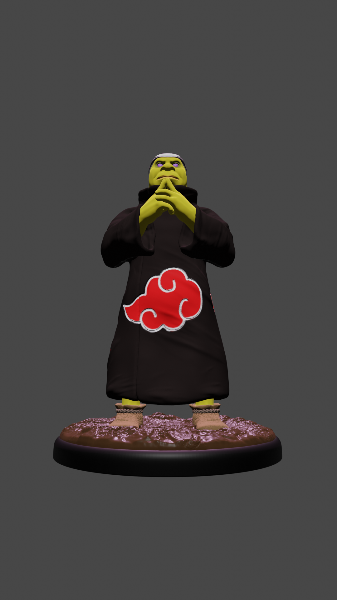Shrek Akatsuki par DoubleDSculpt | Téléchargez gratuitement un modèle ...